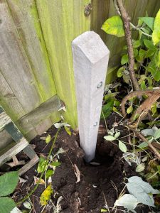 Concrete Repair spur/ Godfather Posts – ID Fencing